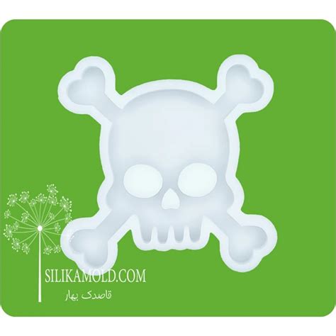 خرید و قیمت قالب سیلیکونی رزین مدل جاکلیدی طرح علامت خطر مرگ کد Big ترب