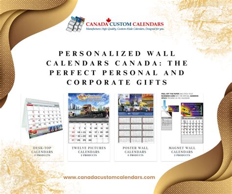 Personalized Wall Calendars Canada The Perfect Personal And Corporate