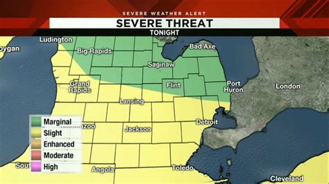 Se Michigan Severe Weather Forecast Flash Flooding Damaging