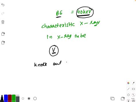 Solved The Binding Energy Of The Innermost Electron In Tungsten Is 40 Kev To Produce The
