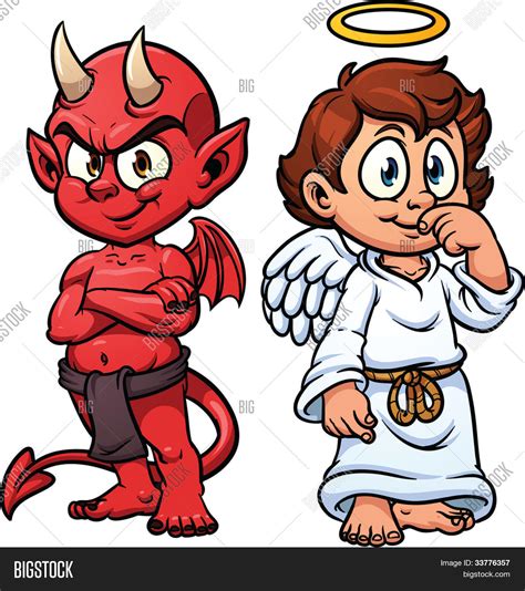 Agregar 88 Angeles Y Demonios Dibujos Animados Mejor Billwildforcongress