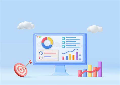3d seo optimization stock vector illustration of website 297190999