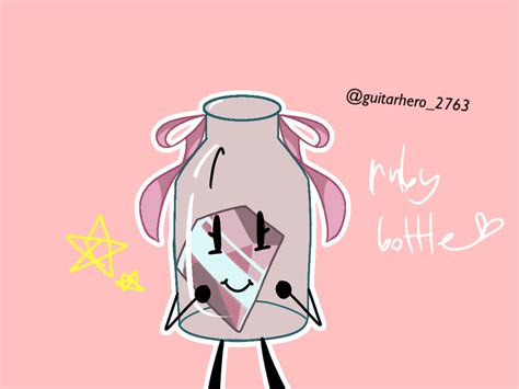 Redesigned My Old Oc Ruby Bottle R Addyourobjectoc