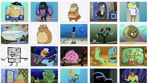 Every Villain Is Lemons Evil All Spongebob Cartoon Villains