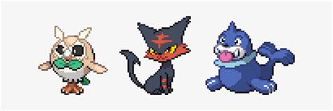 Hoothoot With Rowlet Colors Purrloin With Litten Colors Rowlet