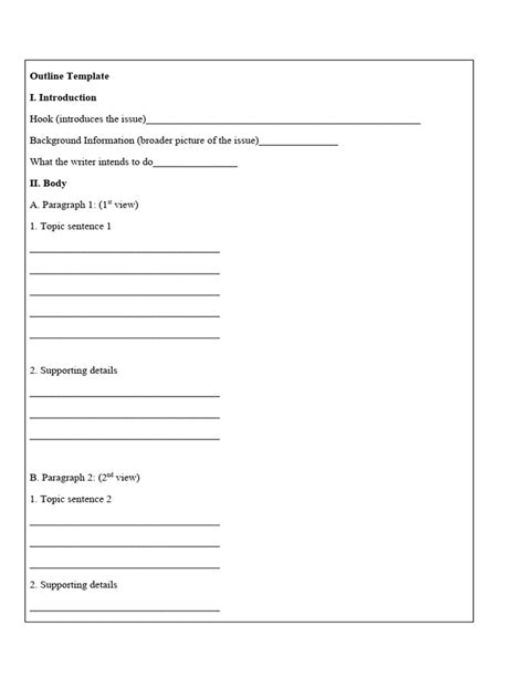 Outline Template For Tma 1 Question 1 Pdf