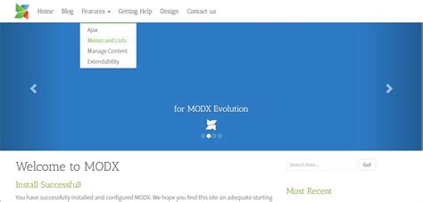 Evoboot Bootstrap Template For Modx Evolution Tattoocmsit