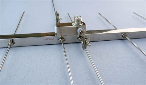 Dual Band Yagi Antenna 2m 70cm Vhf Uhf Radio Stainless Steel Satellite