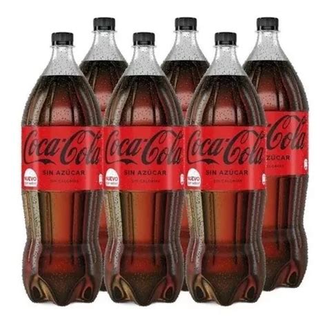 Refresco Coca Cola Zero Botella 2.25 L Pack X 6 | Cuotas sin interés