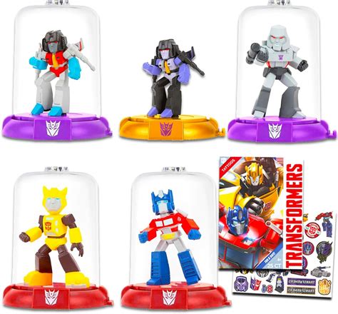 Transformers Mini Figures 5 Pack Transformers Toy Bundle With 5 Transformers