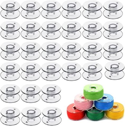 30 Transparante Spoelen Voor Naaimachines Universele Accessoires Bol