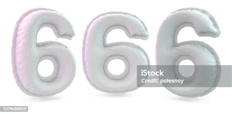 번호 6 디지털 기호입니다 배경에 풍선 흰색 풍선입니다 3d 3차원 형태에 대한 스톡 사진 및 기타 이미지 3차원 형태 기포 숫자 Istock
