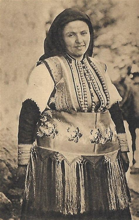 Macedonian Woman From Gali Nik Types Of Women Women Traditional Outfits