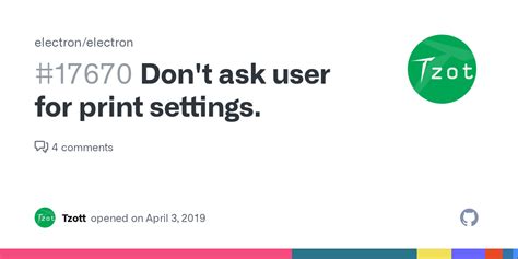 Dont Ask User For Print Settings · Issue 17670 · Electronelectron
