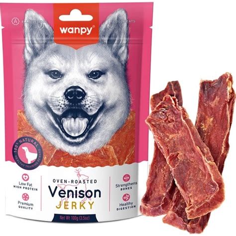 تشویقی سگ ونپی با طعم گوشت گوزن 100 گرم آناپت