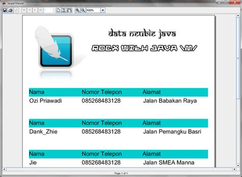 Tutorial Membuat Laporan Dengan Ireport Di Java Netbeans Curhatan It