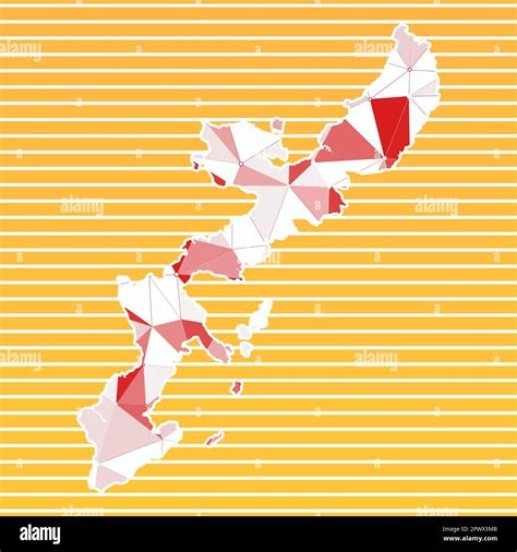 Okinawa Island Vector Illustration Okinawa Island Design On Gradient