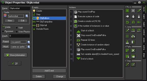 GamemakerObjectWindow Code College