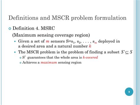 Ppt A Novel Gossip Based Sensing Coverage Algorithm For Dense