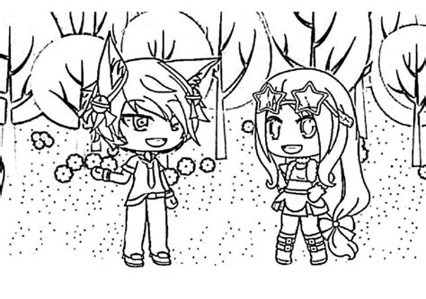 Gacha Life Con Amore Da Colorare Scarica Stampa O Colora Subito Online
