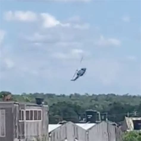 Video Cae Helicóptero Militar En Colombia