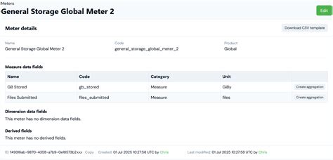 how to create a global meter m3ter