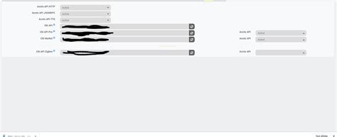 Onglet Api De Configuration Core V4 Bugsreports Communauté Jeedom