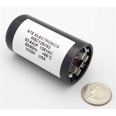 53 64 Mfd 125vac Motor Start Capacitor