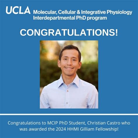 Molecular Cellular And Integrative Physiology Mcip Ucla
