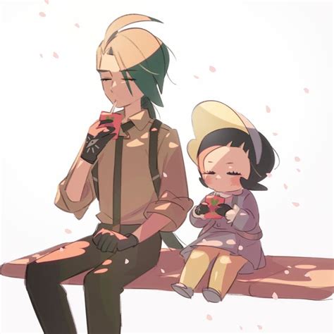 Rika Poppy And Applin Pokemon And 1 More Drawn By Shimogamokoushi