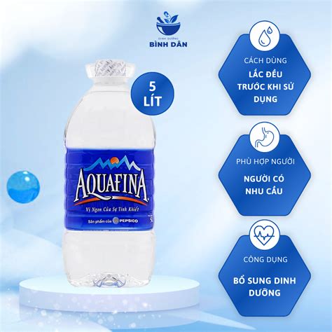 Ship Hoả Tốc Nước Tinh Khiết Aquafina 5L Shopee Việt Nam