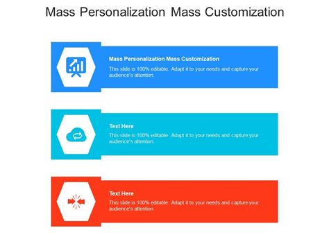 Mass Personalization Mass Customization Ppt Powerpoint Presentation Outline Master Slide Cpb