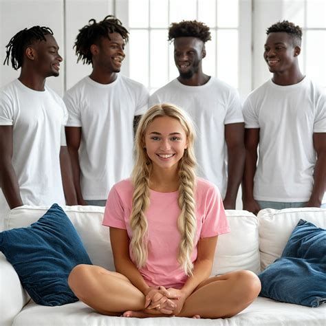 «Милая худышка в белой комнате — создано в Шедевруме