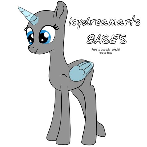 Mlp Base 7 By Icydreamarts On Deviantart