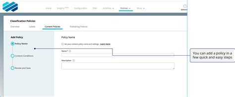 Creating Content Policies Seclore Adoption Portal