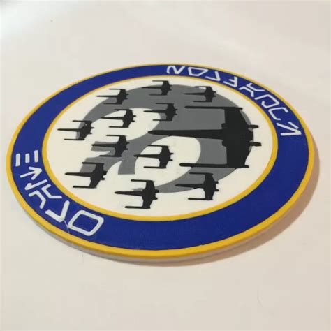 Wraith Squadron Unit Patch Coaster 3d Printing Model Threeding