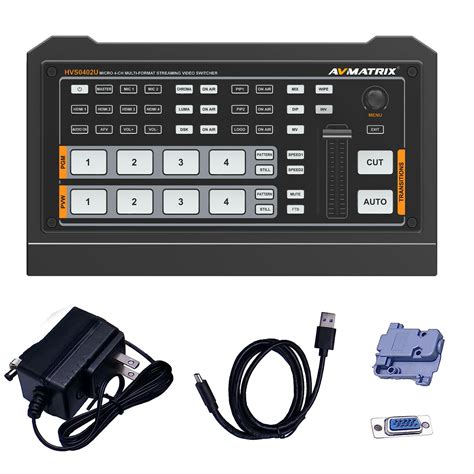 Buy Avmatrix 4 X Hdmi Inputs Multi Format Video Mixer Switcher Usb