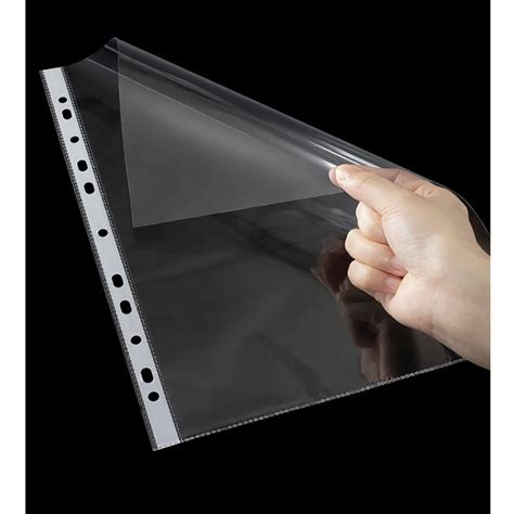 11 Hole See Through Sheet Protector