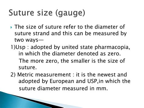 Suture Materials And Needles In Cataract 1 Ppt