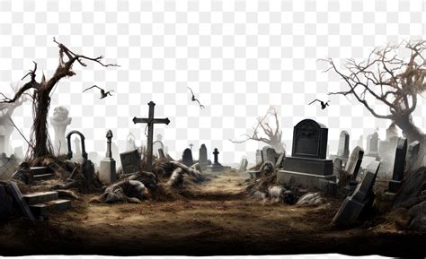 Png Graveyard Tombstone Cemetery Outdoors Premium Png Rawpixel