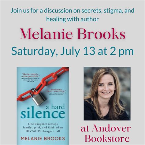 Jul 13 Andover Bookstore Presents A Discussion On Secrets Stigma And