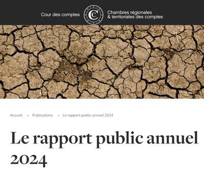 Rapport Annuel De La Cour Des Comptes