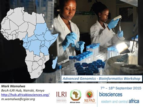 PPT Advanced Genomics Bioinformatics Workshop PowerPoint