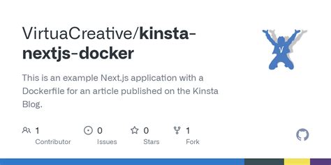GitHub VirtuaCreative Kinsta Nextjs Docker This Is An Example Next
