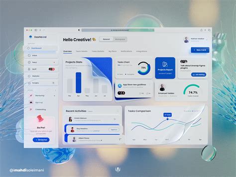 Website 3d Ui Behance