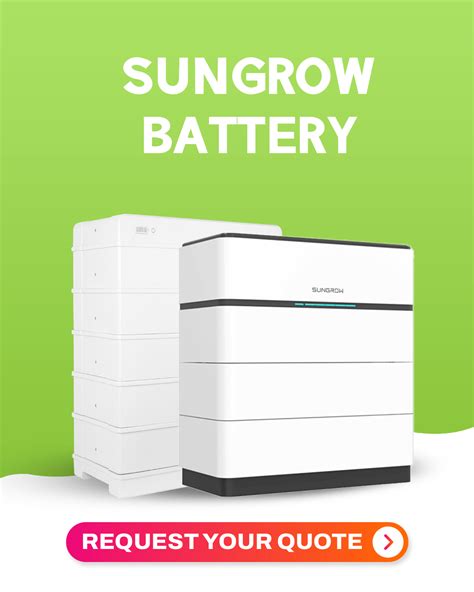 Sungrow Solar Battery Green Light Solar