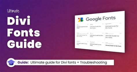 Ultimate Guide For Divi Fonts Markhendriksen