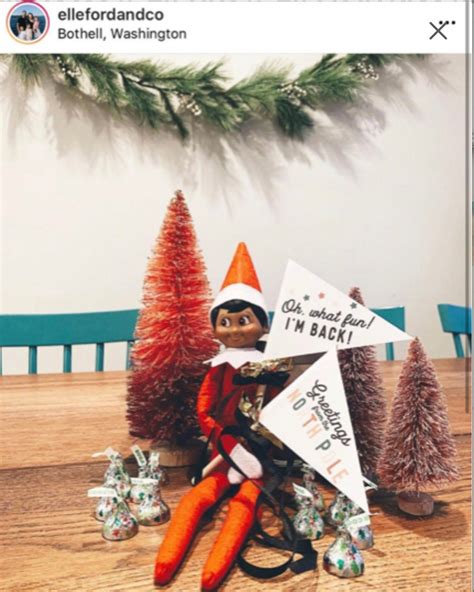 Elf Mini Pennant Flags Printable Elf Props Pdf Etsy