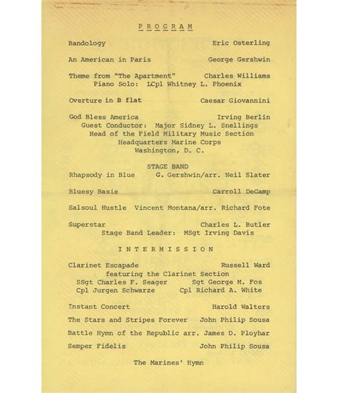 Usmc Signed Program