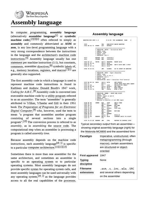 assembly language pdf